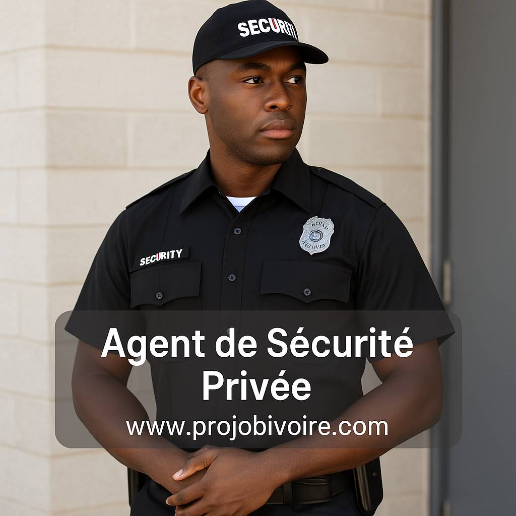 RECRUTEMENT AGENT DE SECURITE SITE DABAKALA | octobre 2025 | Projobivoire