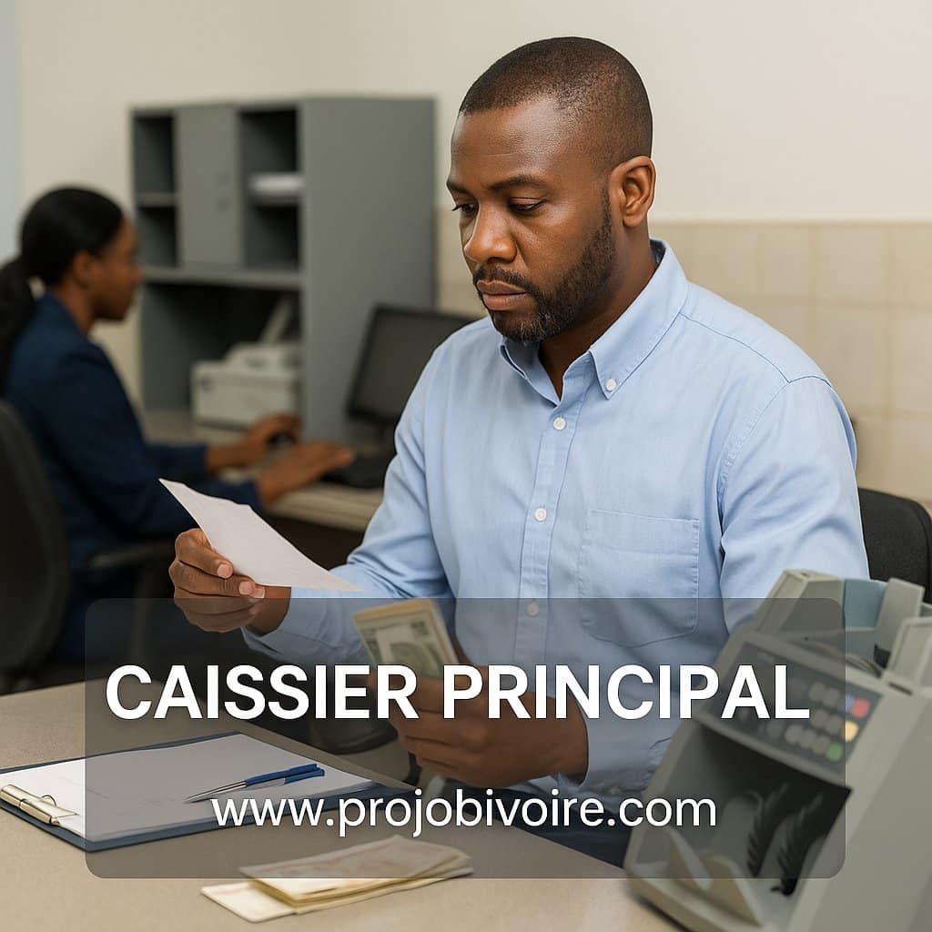 CAISSIER PRINCIPAL | juillet 2025 | Projobivoire