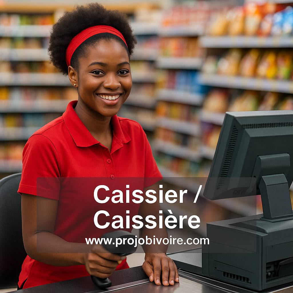 Caissier / Caissière (H/F) | décembre 2025 | Projobivoire