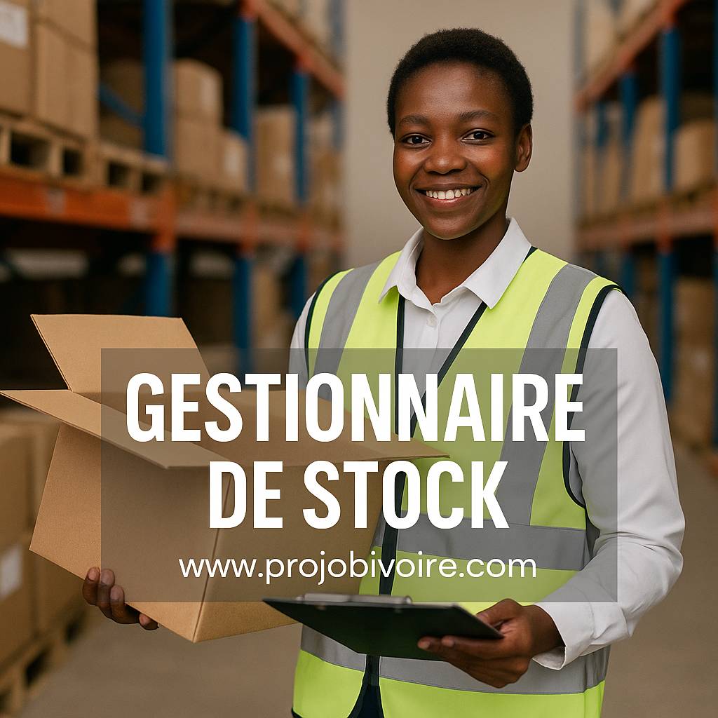 Gestionnaire de Stock (H/F) | juin 2025 | Projobivoire