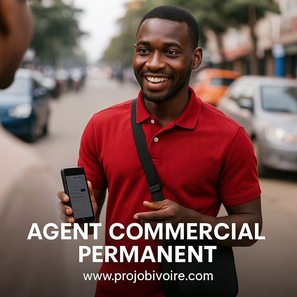 AGENT COMMERCIAL PERMANENT | juillet 2025 | Projobivoire