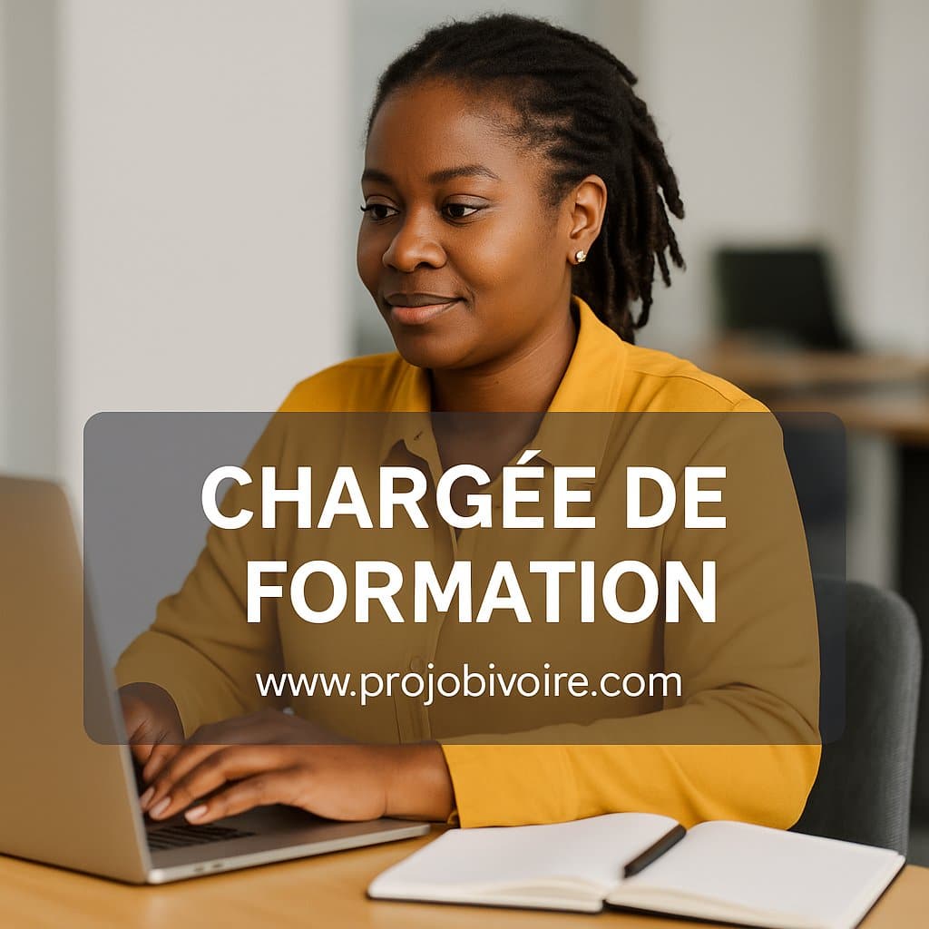 UNE STAGIAIRE CHARGÉE DE FORMATION | octobre 2025 | Projobivoire
