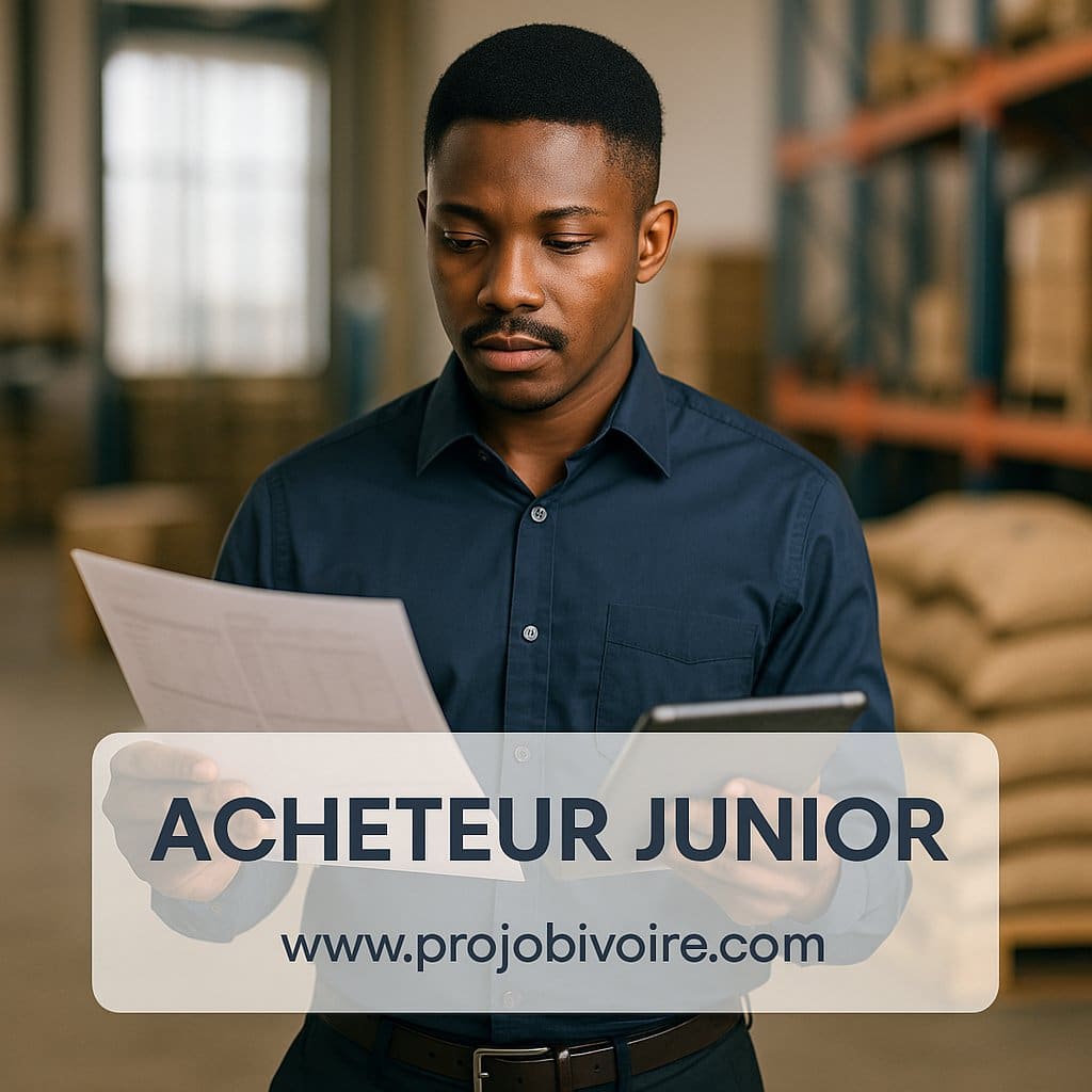 Acheteur Junior - 400.000 F CFA | août 2025 | Projobivoire