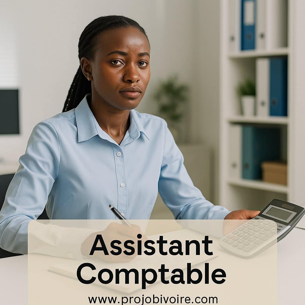 Assistant Comptable – Côte d’Ivoire | décembre 2025 | Projobivoire