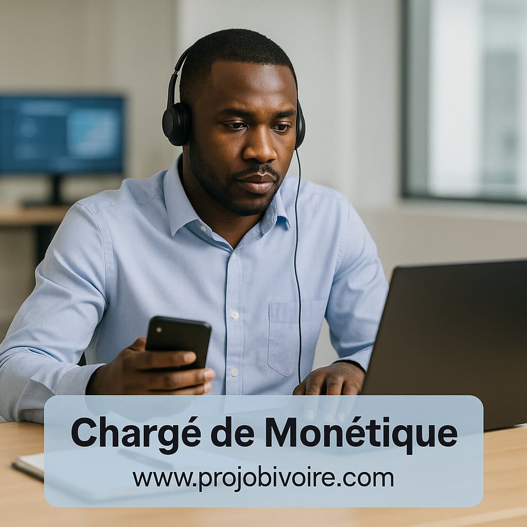 Chargé de Monétique – Intégration & Partenariats techniques | février 2026 | Projobivoire