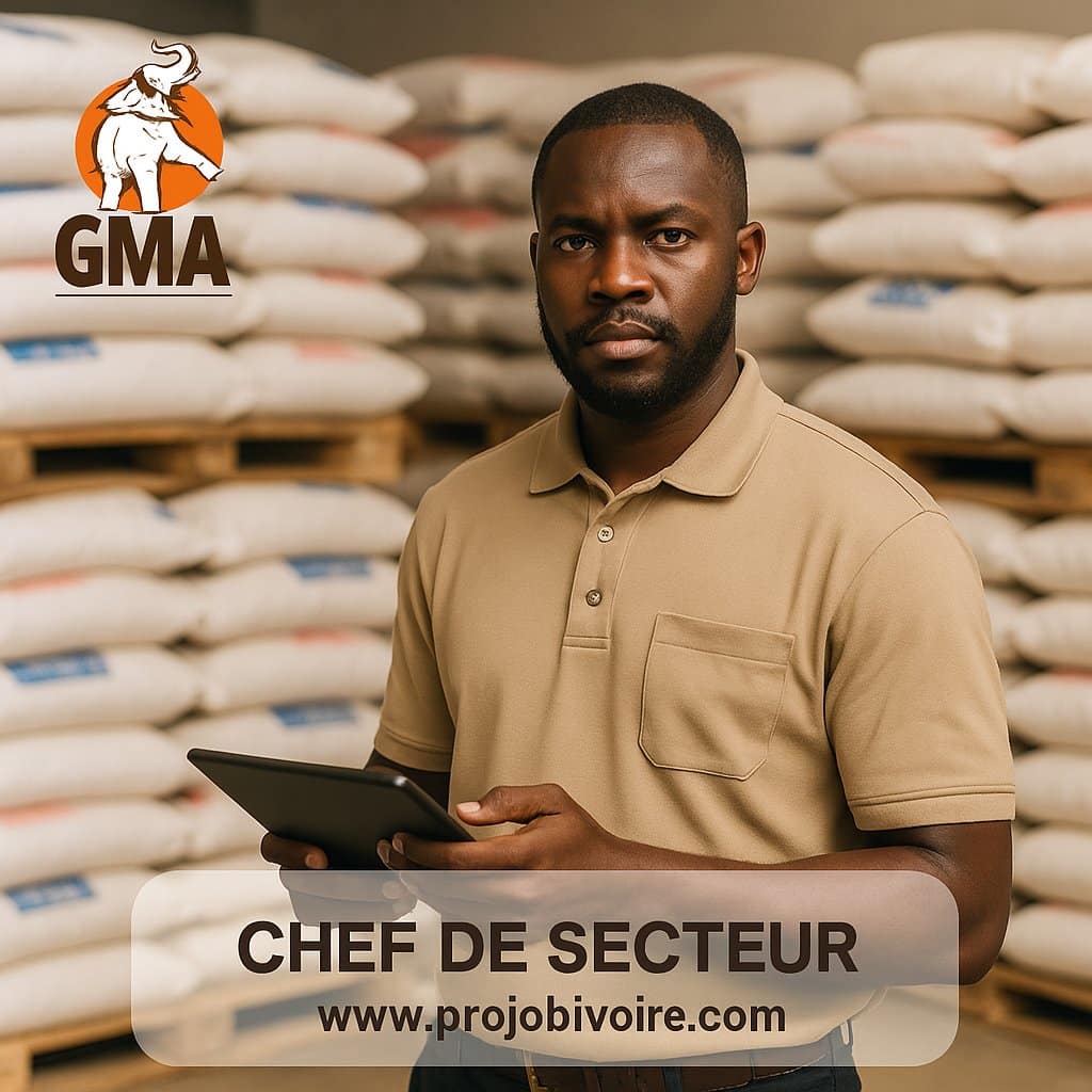 Les Grands Moulins d’Abidjan recrute CHEF DE SECTEUR - BAC+2 | novembre 2025 | Projobivoire