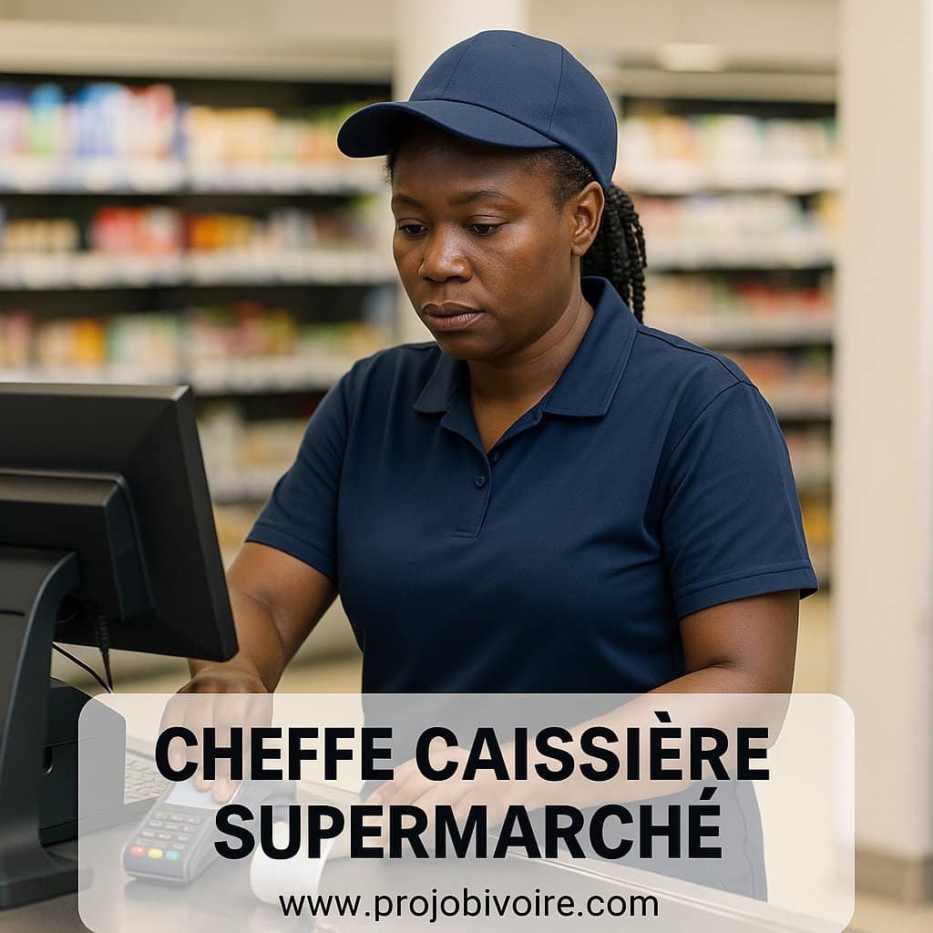 Cheffe Caissière Supermarché | août 2025 | Projobivoire