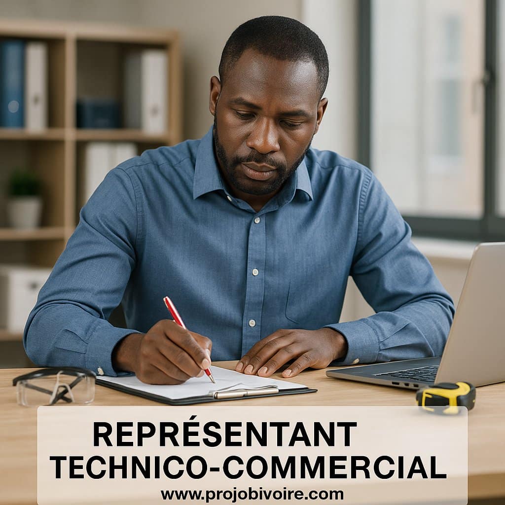 REPRÉSENTANT TECHNICO-COMMERCIAL | décembre 2025 | Projobivoire