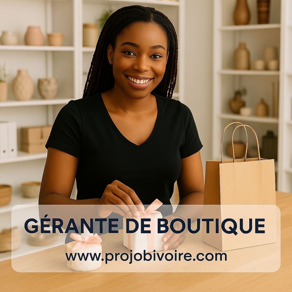 Gérante de Boutique – Marcory (Bietry) | septembre 2025 | Projobivoire