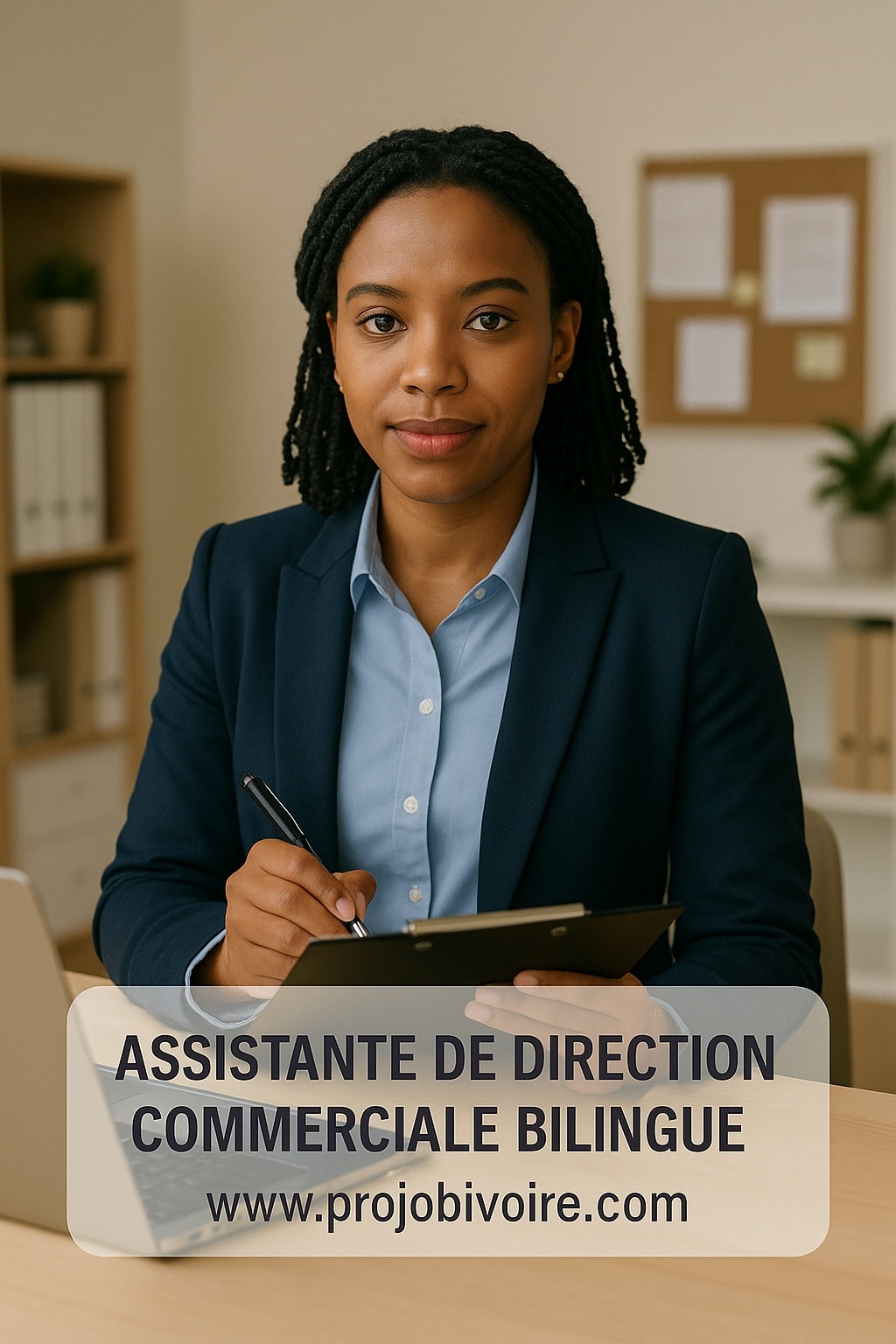 Assistante de Direction Commerciale Bilingue expérimentée | novembre 2025 | Projobivoire