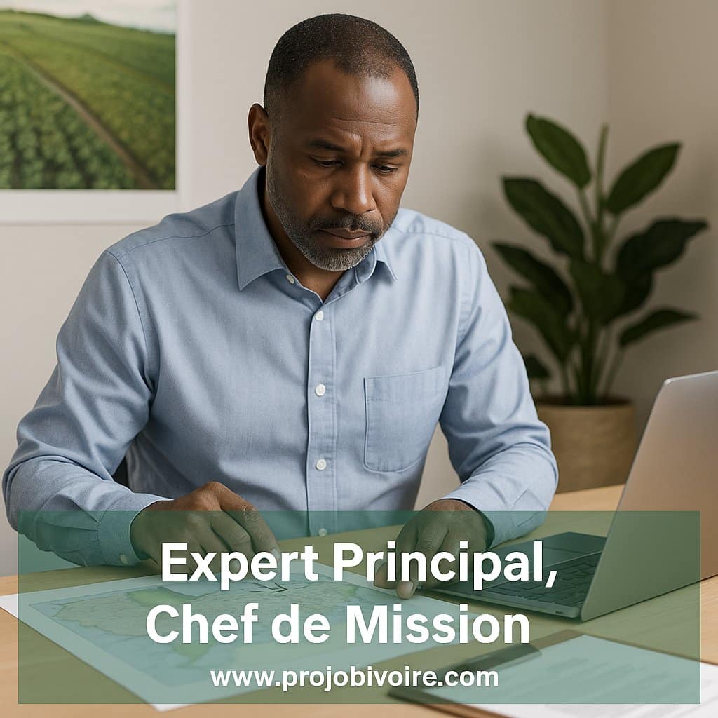 Expert principal Agronome, Chef de mission | septembre 2025 | Projobivoire
