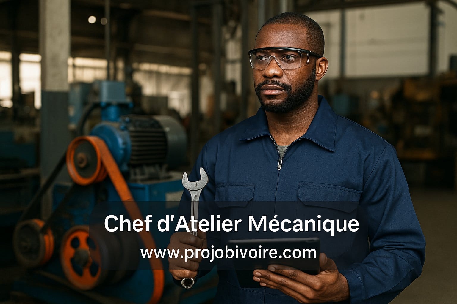 Chef d’Atelier Mécanique (H/F) | janvier 2026 | Projobivoire