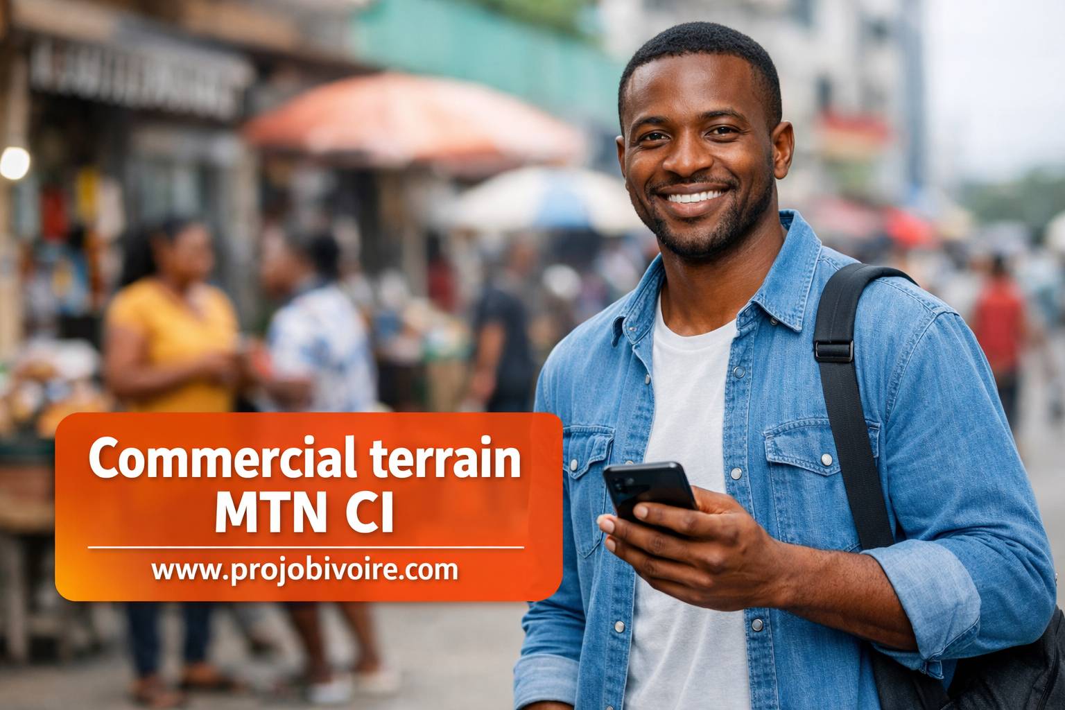 Commercial terrain MTN CI – Distribution de QR Code | mai 2026 ...