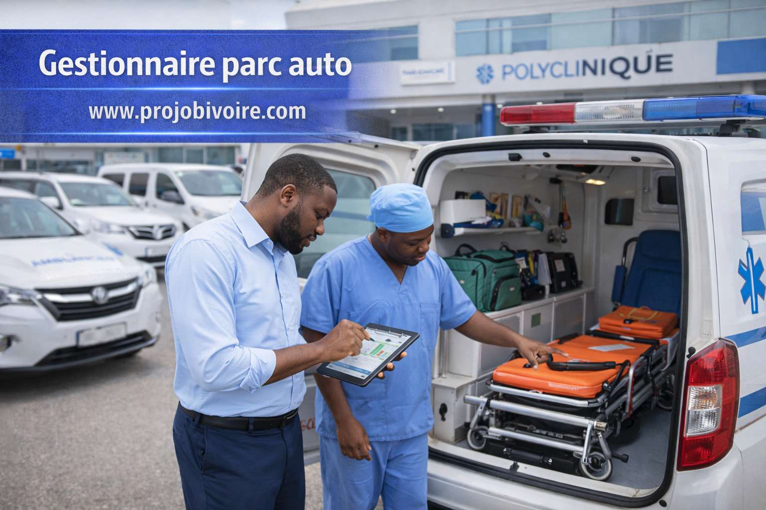 FARAH POLYCLINIQUE recrute Gestionnaire parc auto | mai 2026 | Projobivoire